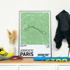 Affiche Marathon de Paris - Affiche Running Paris - Sport à l'Affiche